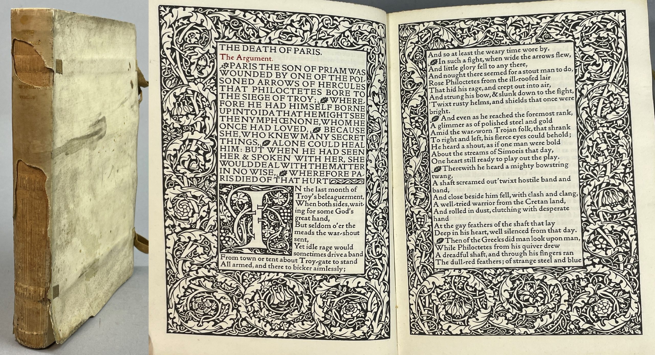 The Earthly Paradise. Volume V [September: The Death of Paris. The Land ...